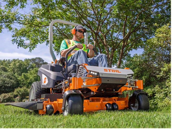 Stihl RZ 500 Series Riding Mowers and Options